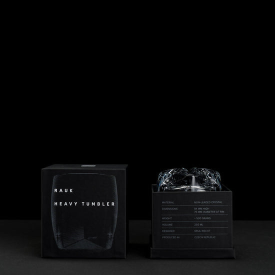 Rauk Heavy Tumbler (Clear) - Whisky Cocktail Glass | Norlan AU